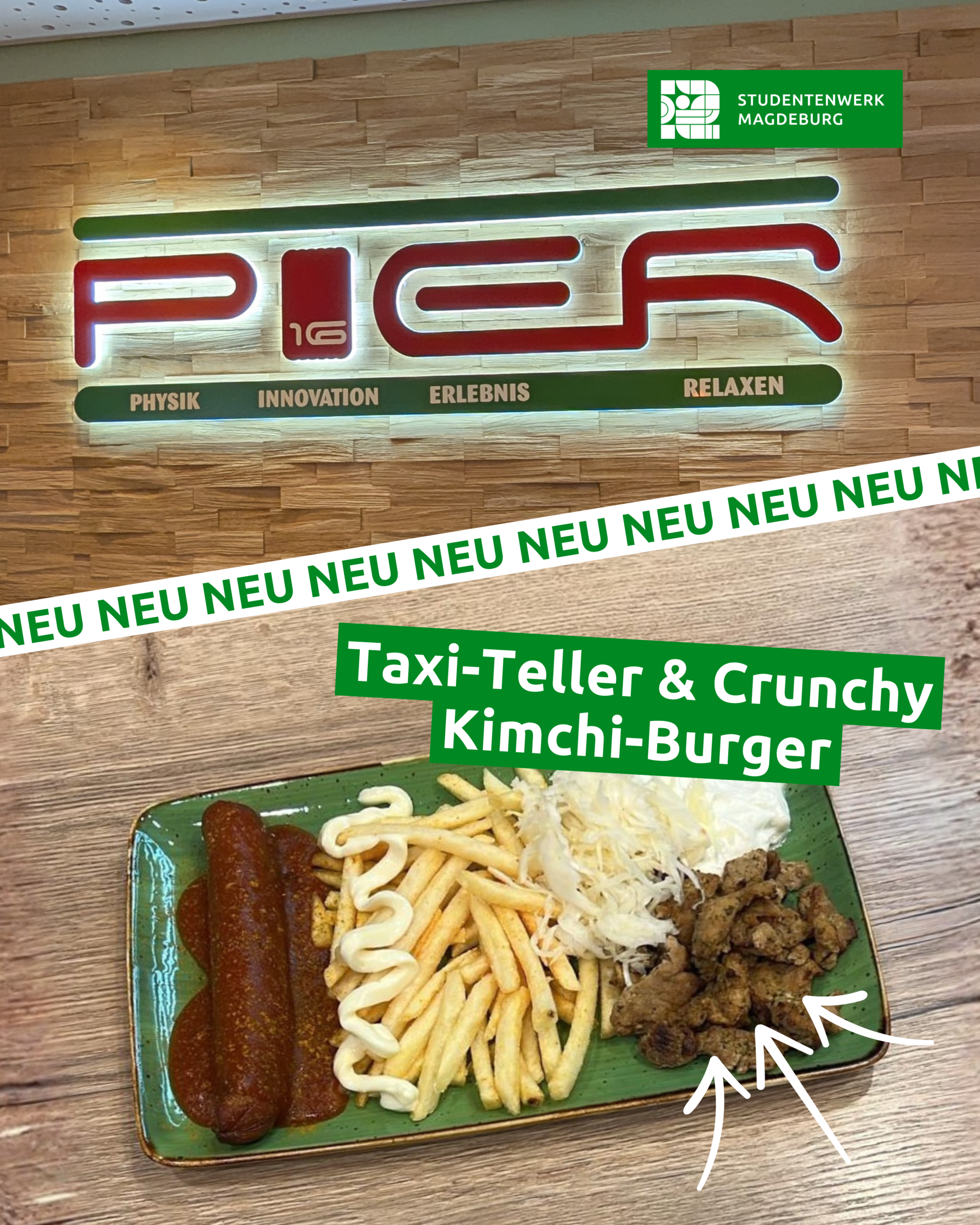 Trendfood im Pier 16: Taxi-Teller und Crunchy Kimchi-Burger ...